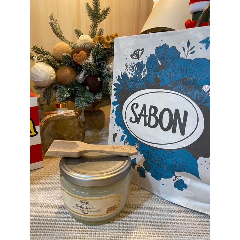 sabon 麝香磨砂膏 320g全新未使用 效期：2025/8 | 蝦皮購物