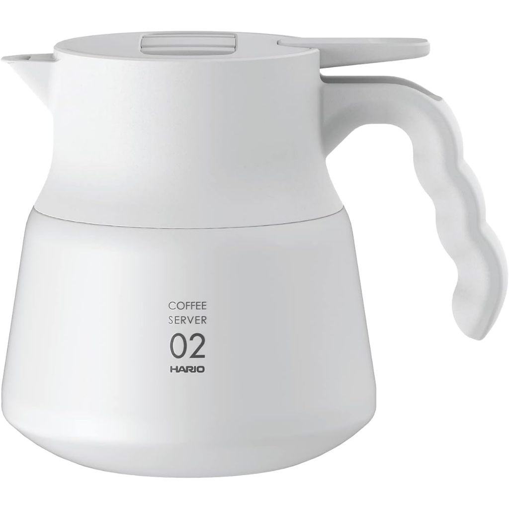 [日本代購-部分現貨] Hario 日規 不鏽鋼 Plus保溫壺 600ml / 800ml VHSN-60.80黑/白 | 蝦皮購物