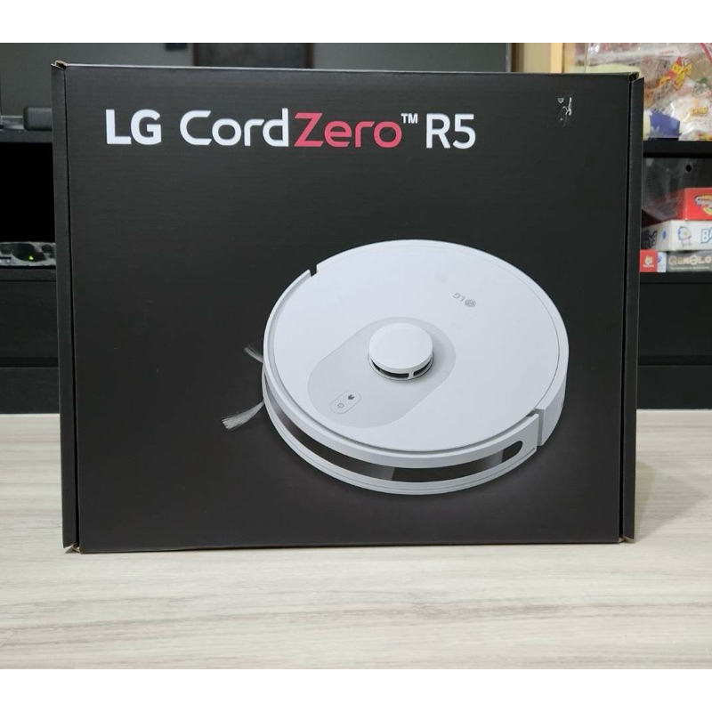 全新 尾牙抽獎 LG 樂金 CordZero R5 智慧聯網 變頻 濕拖清潔機器人 R5-PROPLUS 原廠保固1年 | 蝦皮購物