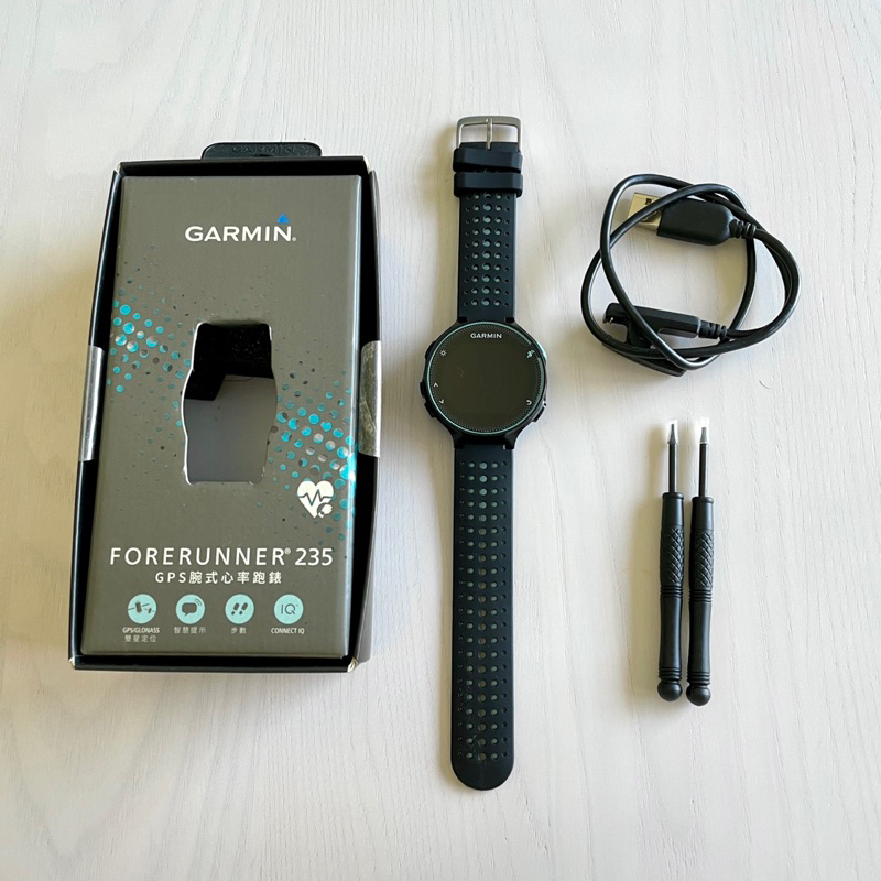 Garmin 235 GPS 心率跑錶 馬拉松 三鐵 手錶 | 蝦皮購物