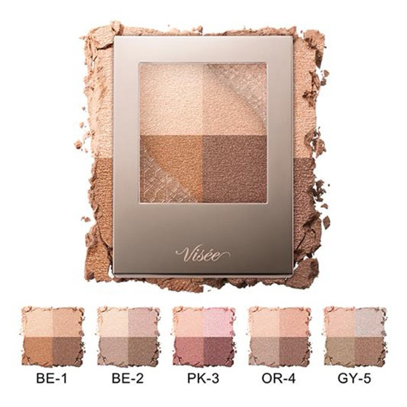[全新現貨]VISEE 澄露光漾眼彩5g 共5色 眼影 | 蝦皮購物