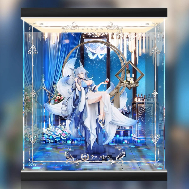 《Yao 挖寶趣》預售下單95折 GSC 碧藍航線 信濃 朧月十夜 PVC公仔 專用展示盒 | 蝦皮購物