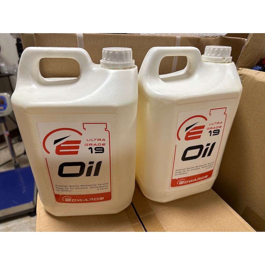 庫存品馬上出貨 EDWARDS Oil19真空油4L裝 適用全機型真空幫浦真空泵浦油真空機真空脫泡機真空泵封口機齒輪幫浦 | 蝦皮購物
