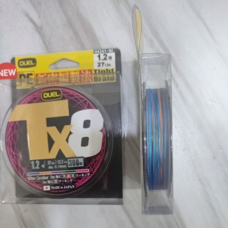 《DUEL》 Tx8 8股-5色PE線200m、300m 船釣 岸拋 海釣場 磯釣 軟絲 路亞 | 蝦皮購物