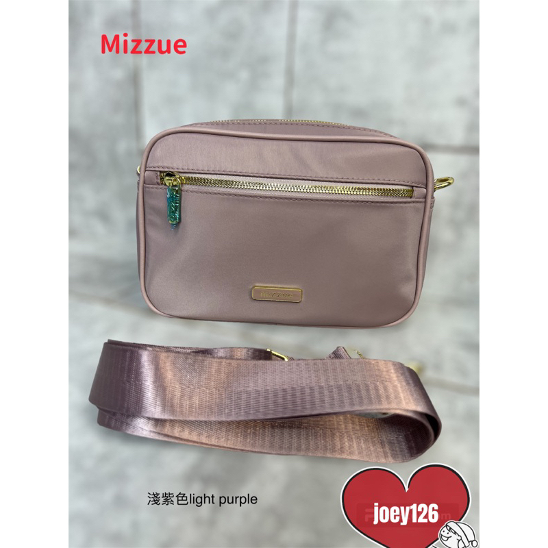 Mizzue 雙層拉鍊尼龍側背包 台灣現貨 防潑水尼龍斜背包 大容量肩背包 女生側背包 春節包包Joey126 | 蝦皮購物
