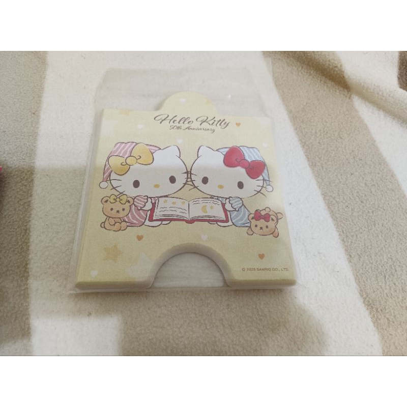 三麗鷗 Hello Kitty 50週年 紀念特展 Kt 50th 凱蒂貓 拼圖造型 杯墊 蝦皮購物