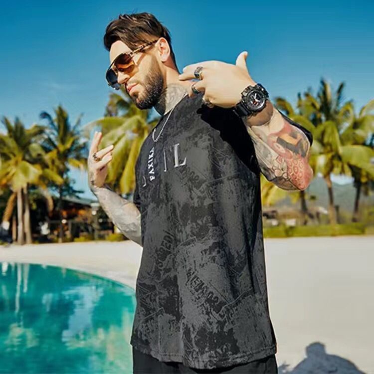 300斤大碼短袖T恤男士加大碼寬松半袖丅體恤胖子上衣韓版潮流男8XL | 蝦皮購物