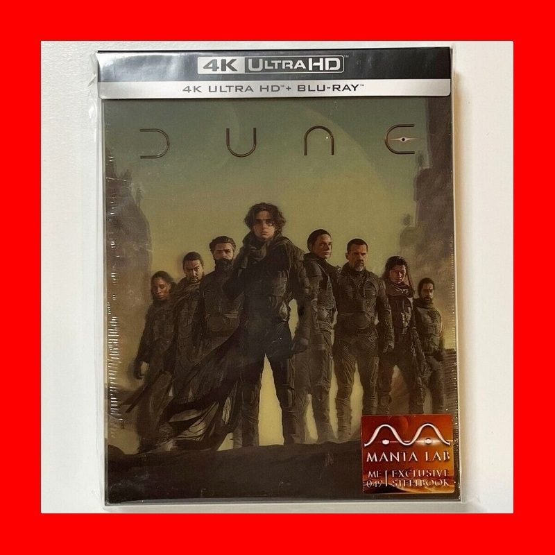【4K UHD】沙丘 4K UHD+3D+2D 雙面幻彩盒限量鐵盒版(台灣繁中字幕)Dune | 蝦皮購物