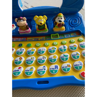 vtech letter fun laptop 字母趣味學習電腦 | 蝦皮購物