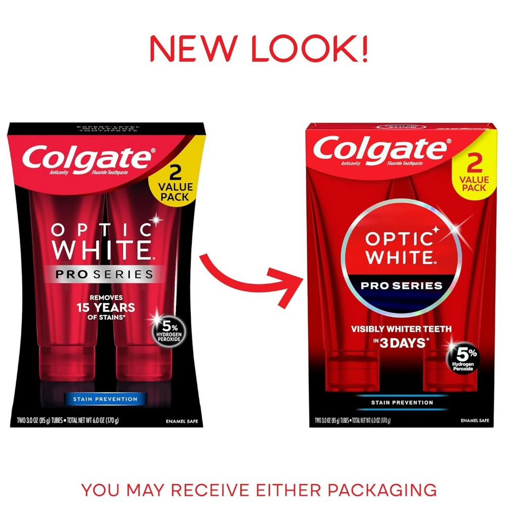 現貨🇺🇸美國原裝正版 Dr.Grace推薦 多款可選 美國高露潔 Colgate White Pro系列 5%美白牙膏 | 蝦皮購物