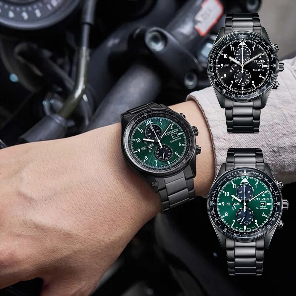 ⏰ACE愛時⏰CITIZEN 星辰 Chronograph系列 CA0775-87E/87X 熊貓款 光動能 男錶 手錶 | 蝦皮購物