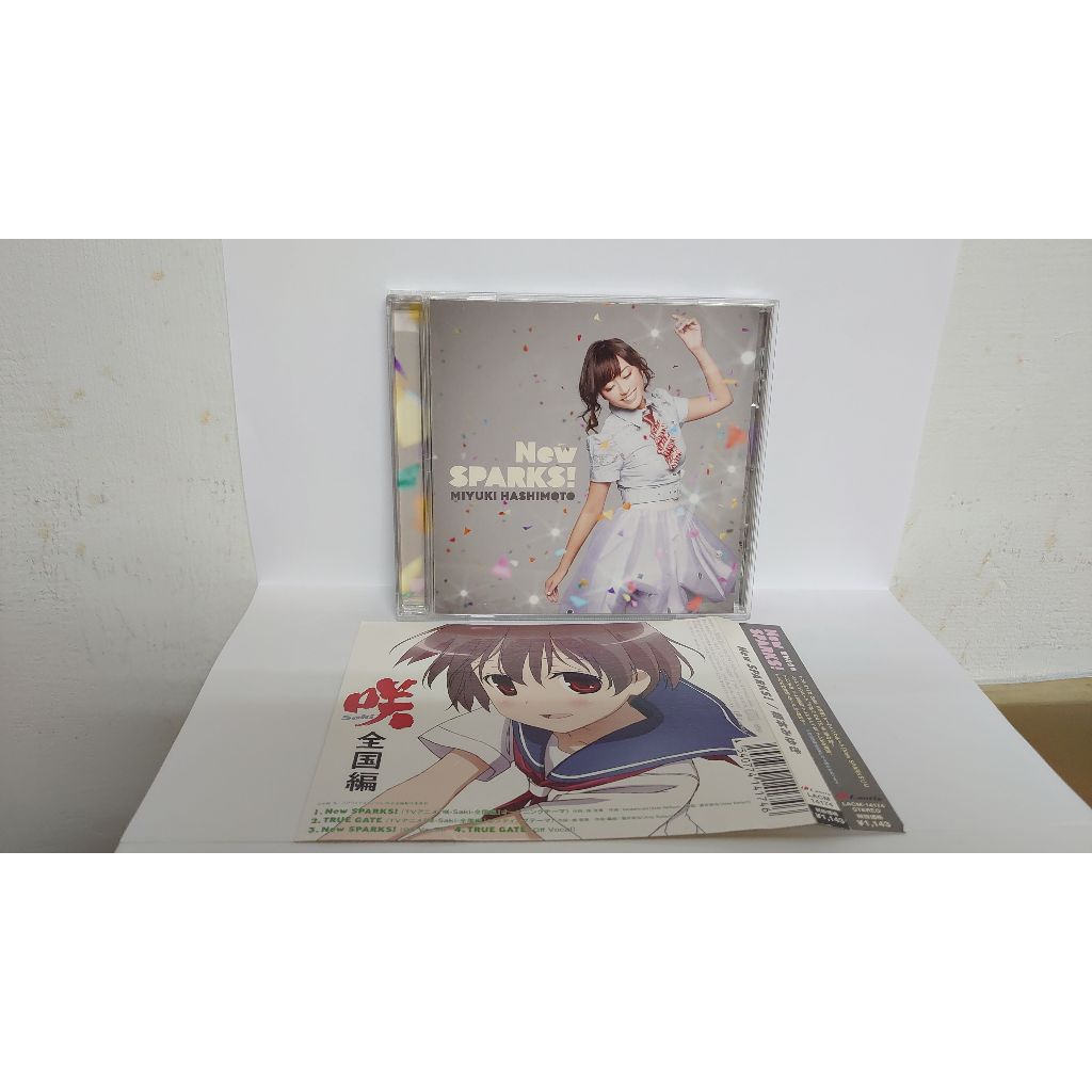 CD-014 動漫 麻將少女咲-Saki-全国編 OP+ED「New SPARKS!／TRUE GATE」二手 | 蝦皮購物