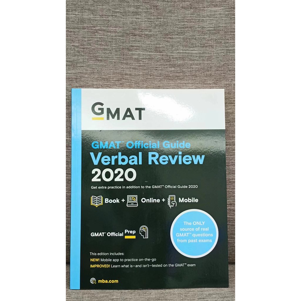 全新GMAT Official Guide Verbal Review 2020 | 蝦皮購物