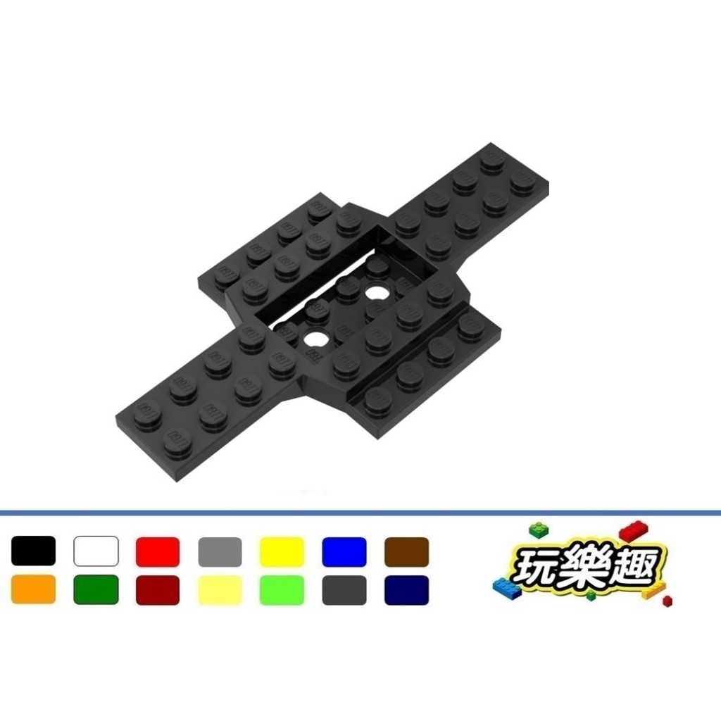 玩樂趣 LEGO樂高 28324 車架底座 6 x 12，帶 4 x 2 凹進中心 二手零件 2H20F-H | 蝦皮購物