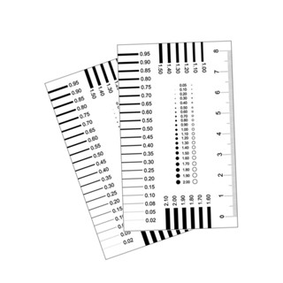 《獨一無2》MIT-DDC06-4 品檢卡 線規 透明尺規 尺規卡 刮痕檢測 菲林尺 | 蝦皮購物