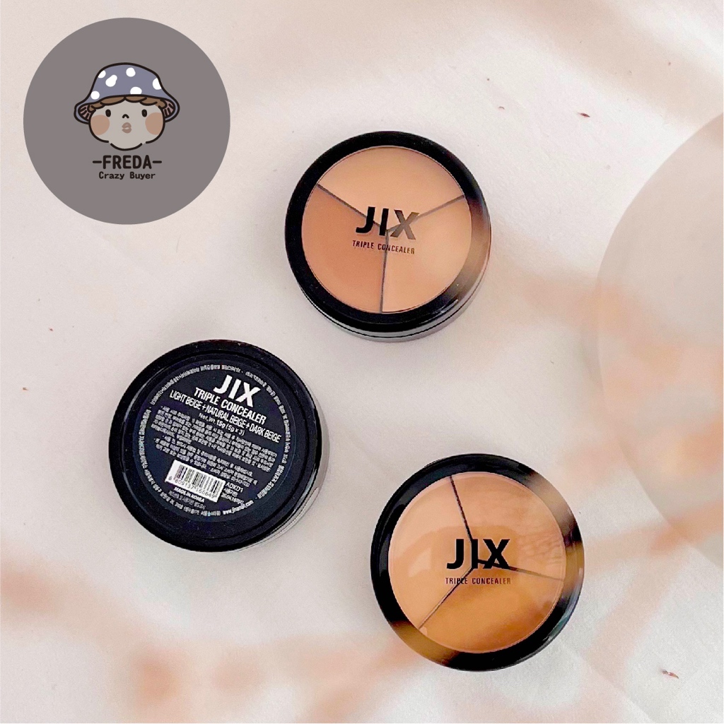肥達代購 🍄 現貨 總代理授權 JIX 三色遮瑕盤 遮瑕膏 JX J/X pony 推薦 professional | 蝦皮購物