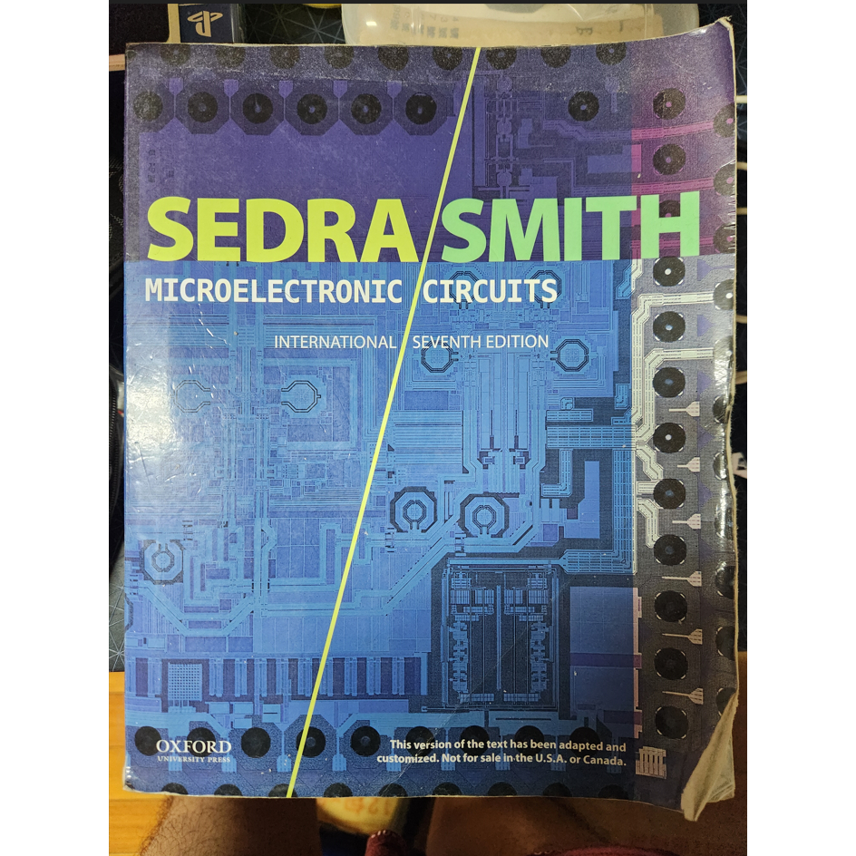 電子學 微電子學 sedra smith 7版 microelectronic circuits | 蝦皮購物