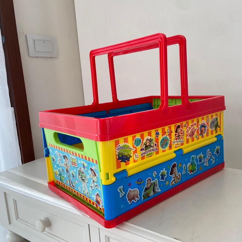 [mitoe] 日本迪士尼玩總摺疊收納箱 | 蝦皮購物