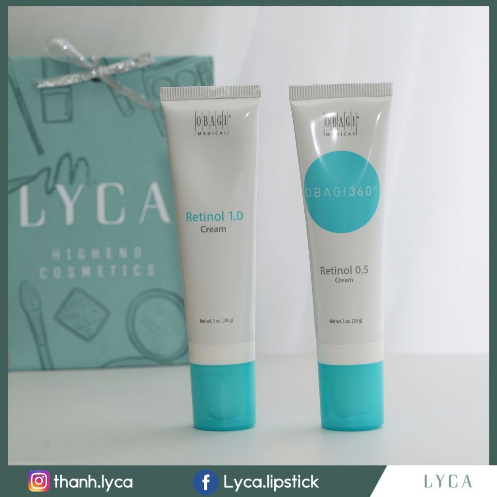 [LYCA]現貨 美國 歐巴吉 粉刺 痘痘 油性膚質 OBAGI RETINOL CREAM 0.5/1.0 - 28g | 蝦皮購物