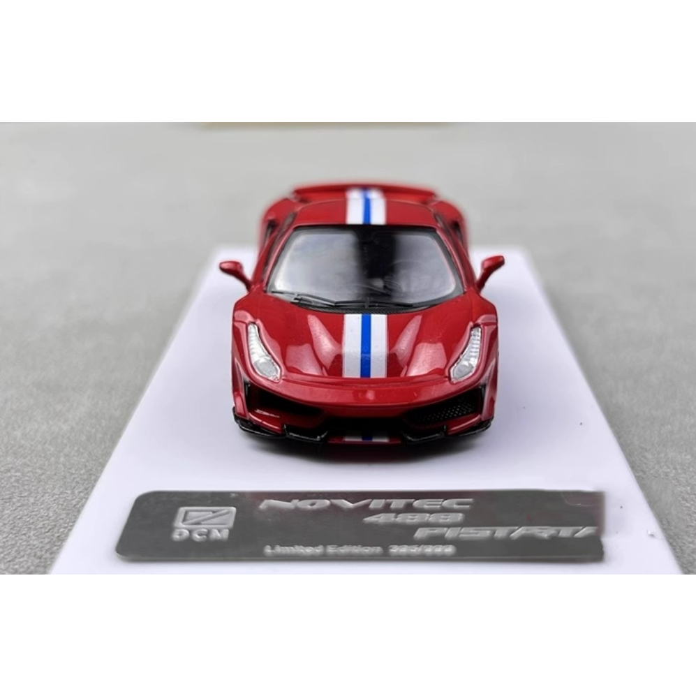 DCM 1:64 Novitec Ferrari 488 Pista 標準紅 | 蝦皮購物