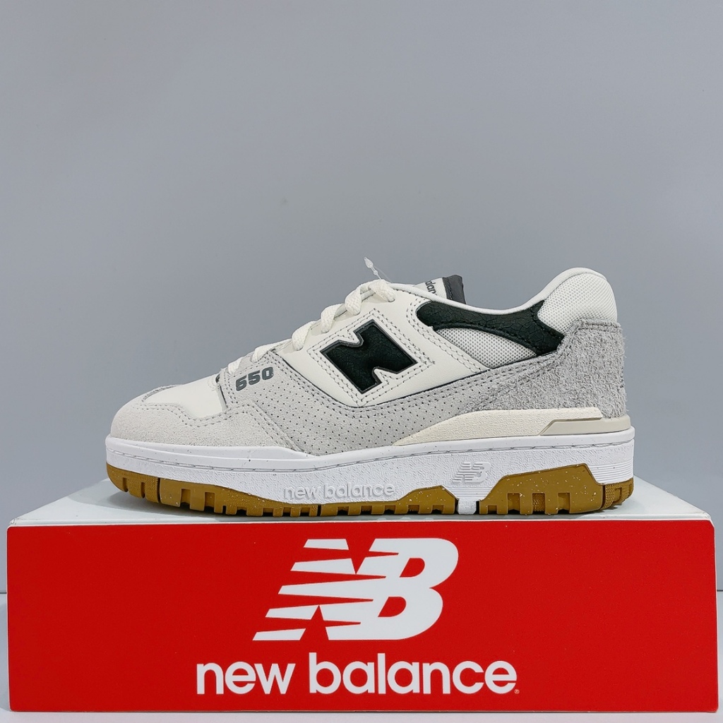 New Balance 550 NB 女生 白色 B楦 皮革 復古 運動 休閒鞋 BBW550TA | 蝦皮購物