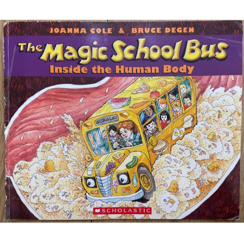 【人體奧秘】魔法校車The Magic School Bus Inside the Human Body 英文繪本 故事 | 蝦皮購物