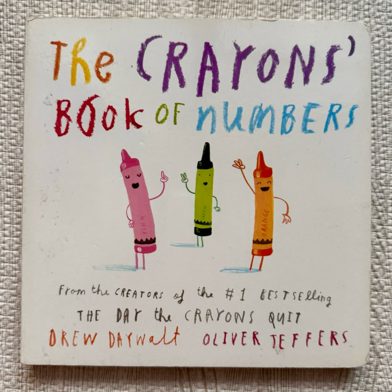 The Crayons’ Book of Numbers 硬頁｜英文繪本｜1-10 數字認知 蠟筆繪本 親子共讀 | 蝦皮購物