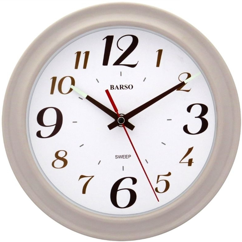 BARSO 優雅文藝風座掛鐘 掛鐘 BS-707 尺寸：25*25*5cm 掃描機芯 夜光針組 台灣製造-【便利網】 | 蝦皮購物