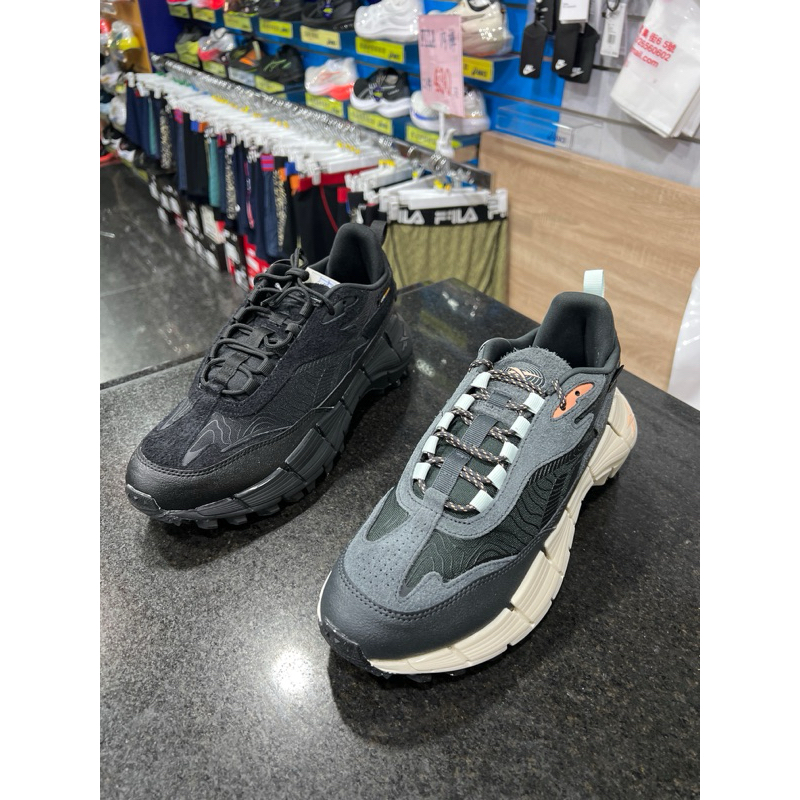REEBOK Zig Kinetica 2.5 Edge 男款 越野跑鞋 100074785 黑 100074673 灰 | 蝦皮購物