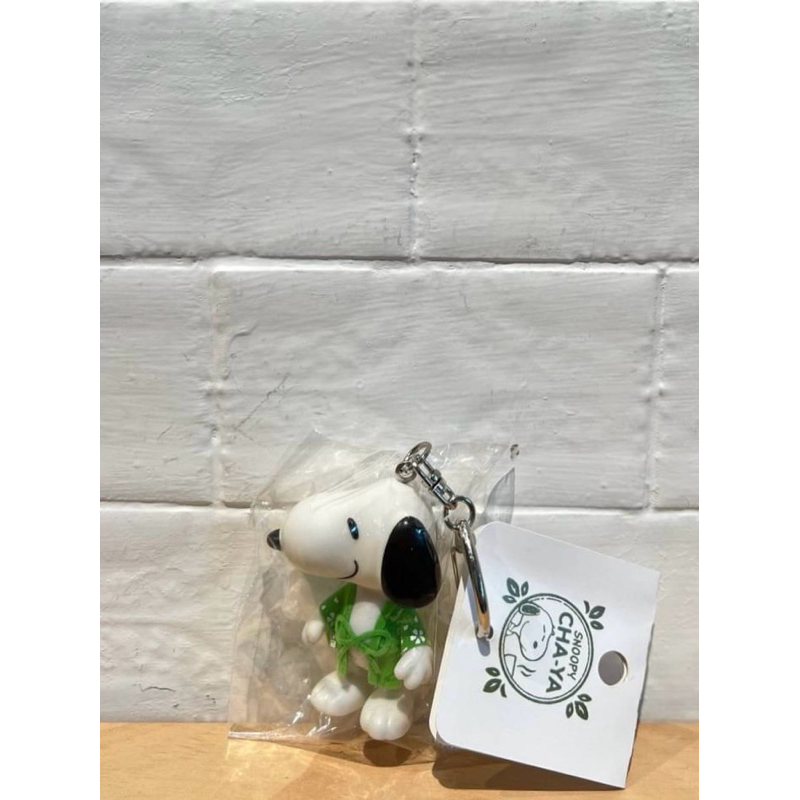 ( CCの店 )!! 日本代購 SNOOPY CHA-YA 史努比茶屋 京都茶屋限定 工作服吊飾 鑰匙圈 | 蝦皮購物