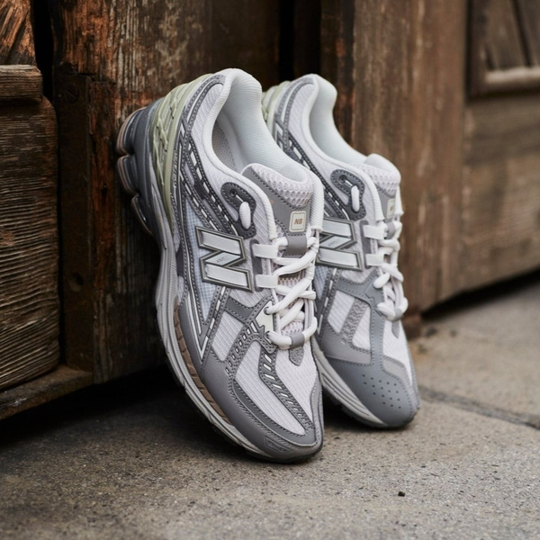 NEW BALANCE 慢跑鞋 NB 1906 灰白卡其 復古 男女 M1906NB | 蝦皮購物