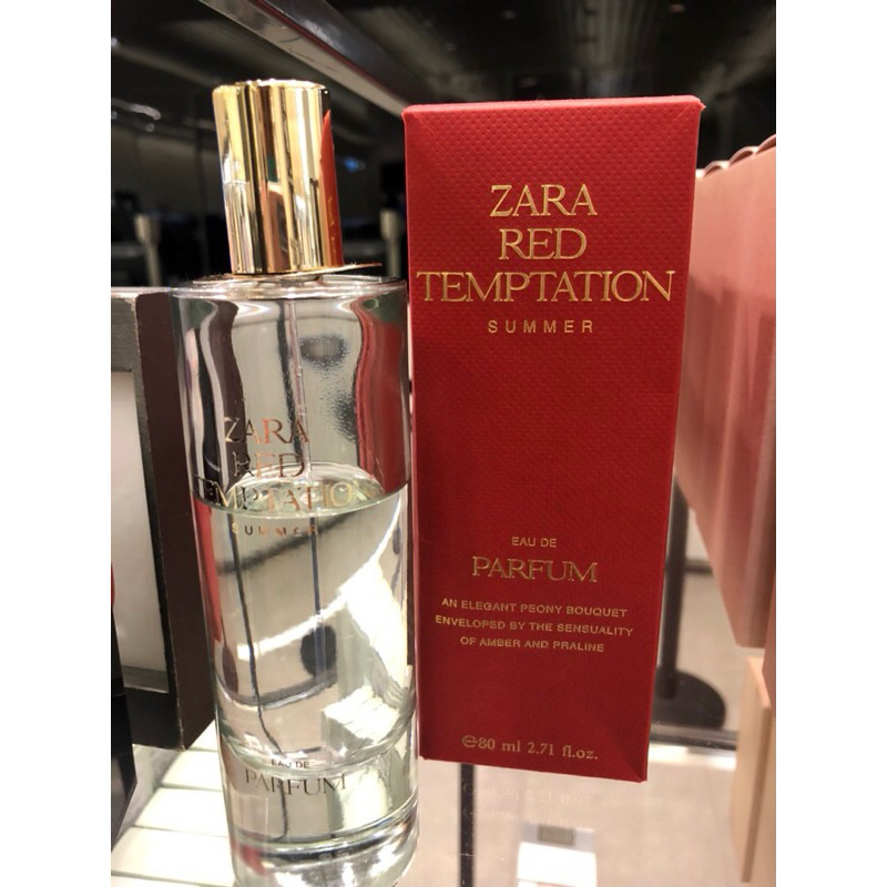 RED ZARA TEMPATION SUMMER 80ml | 蝦皮購物