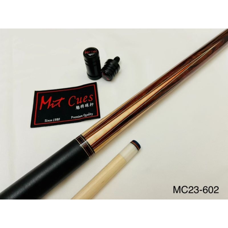 【國華撞球】Mit Cues魅特MC23-602手工插角楓、黑、橘、3色板、6滿環撞球桿 撞球桌 撞球桿 撞球用品專賣店 | 蝦皮購物