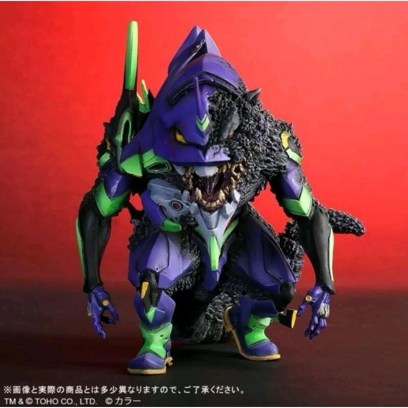 正版 日版 全新 現貨 X-PLUS Q版 哥吉拉 G覺醒型態 福音戰士 初號機 一般版 公仔 完成品 | 蝦皮購物