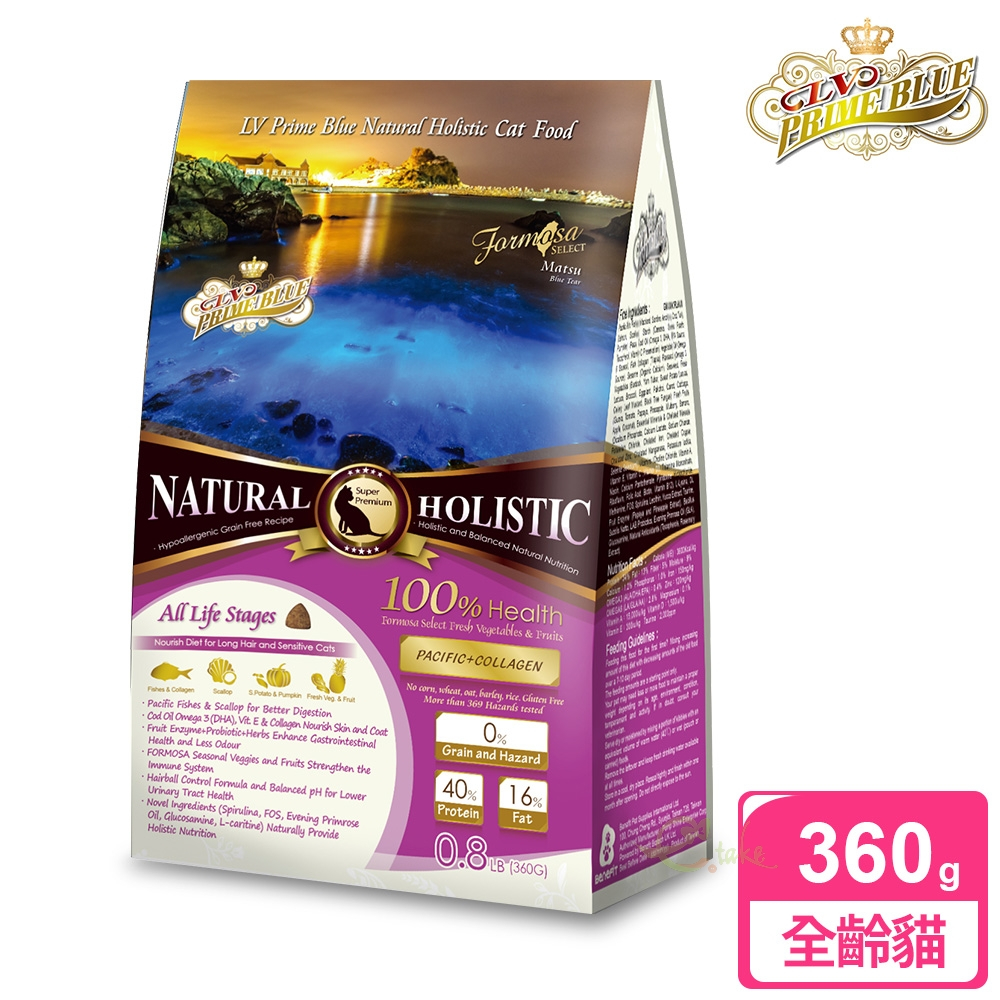 藍帶無穀濃縮 全齡貓用 360g (太平洋魚類+膠原蔬果) | 蝦皮購物