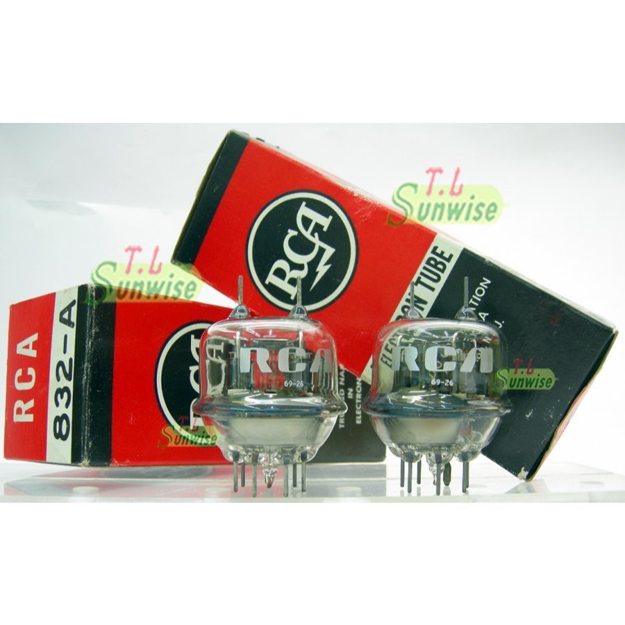 ︽NO:3242 美國RCA 832A (GU32;ry32;中國 FU32 升級管)真空管NIB ; 全新 | 蝦皮購物