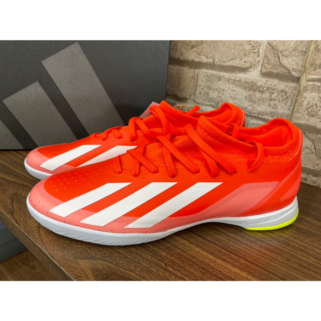 免運(過動兒)#A751全新 ADIDAS X CRAZYFAST LEAGUE IN 室內平底鞋(IF0704) | 蝦皮購物