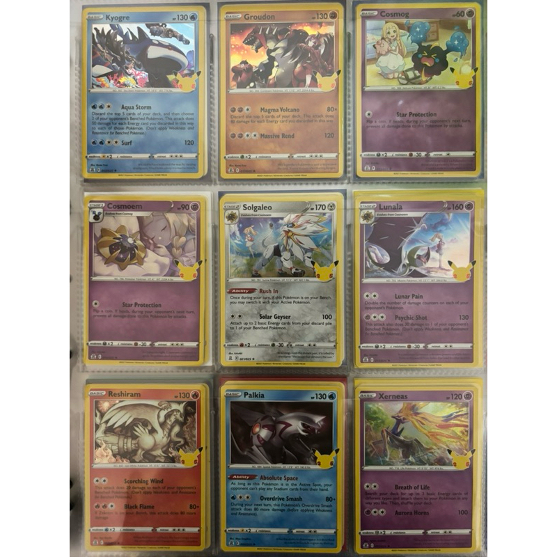 《出清》美版 寶可夢 卡牌 PTCG 25週年 如圖35張不拆賣 | 蝦皮購物