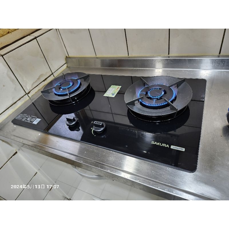 【大台北】 G2523YG 櫻花瓦斯爐 檯面爐 一級能效 | 蝦皮購物
