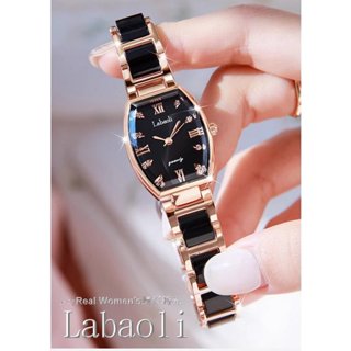 奧地利精品 Labaoli娜寶麗 優雅淑媛錶 晶鑽刻度 稜形切割折射鏡面 時尚女錶 陶瓷錶 | 蝦皮購物