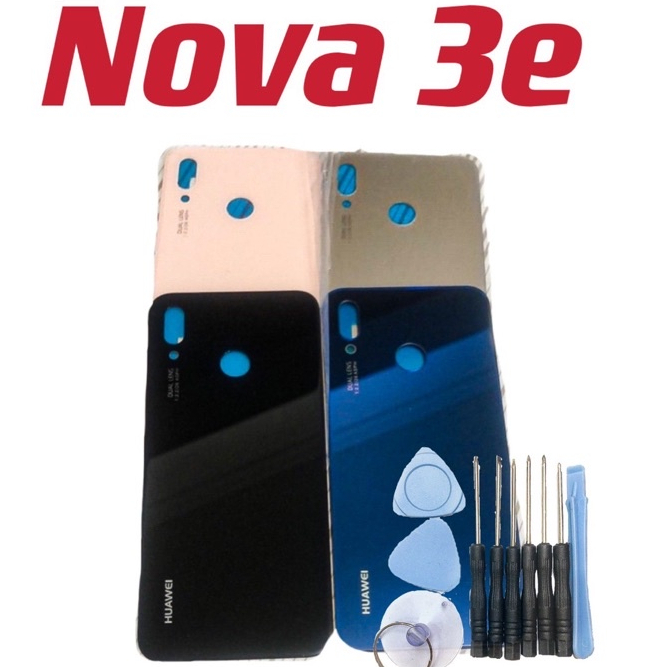 適用 華為 Nova3e Nova 3e 背蓋 電池背蓋 後蓋 帶背膠 全新 台灣現貨 | 蝦皮購物