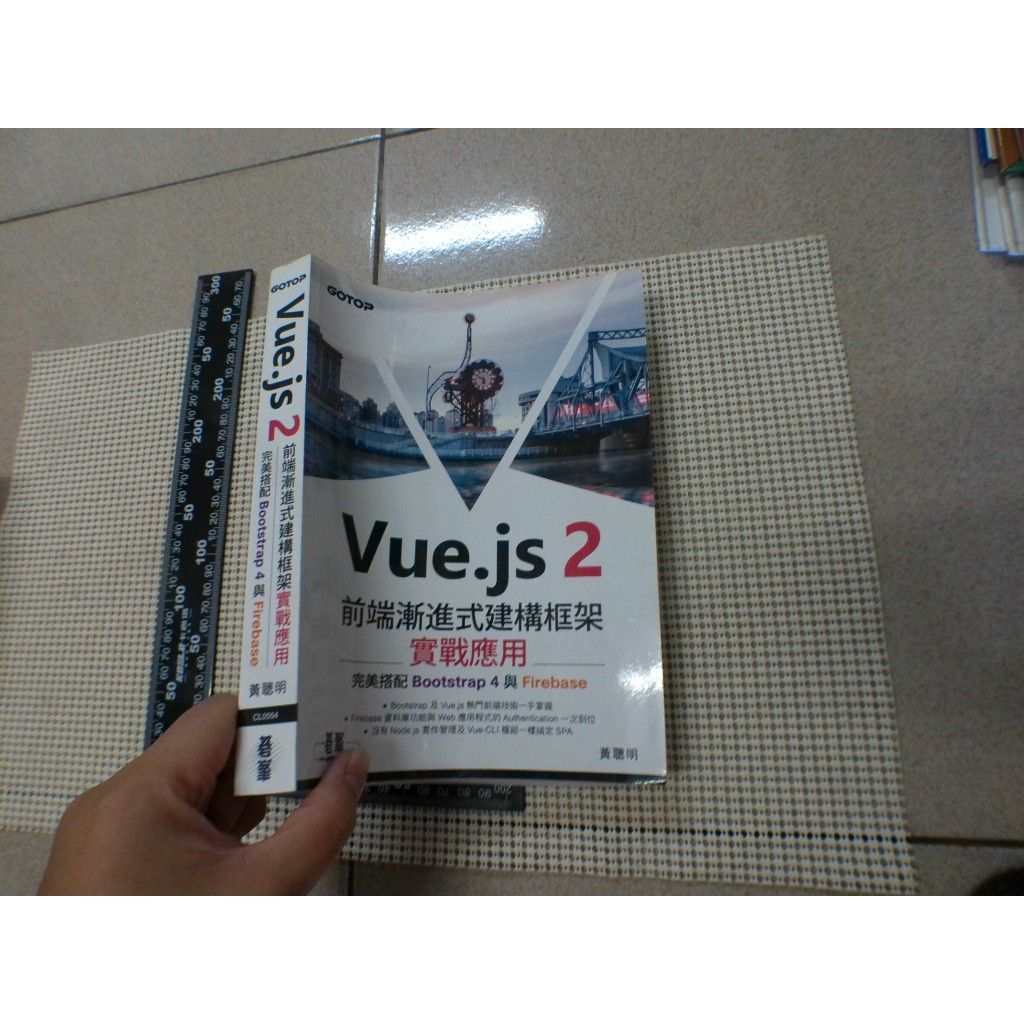 Vue Js 2前端漸進式建構框架實戰應用：完美搭配bootstrap 4與firebase 二手書難免泛黃 蝦皮購物