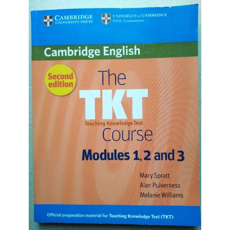 The TKT Course Modules 1,2 and 3 (Second edition) | 蝦皮購物