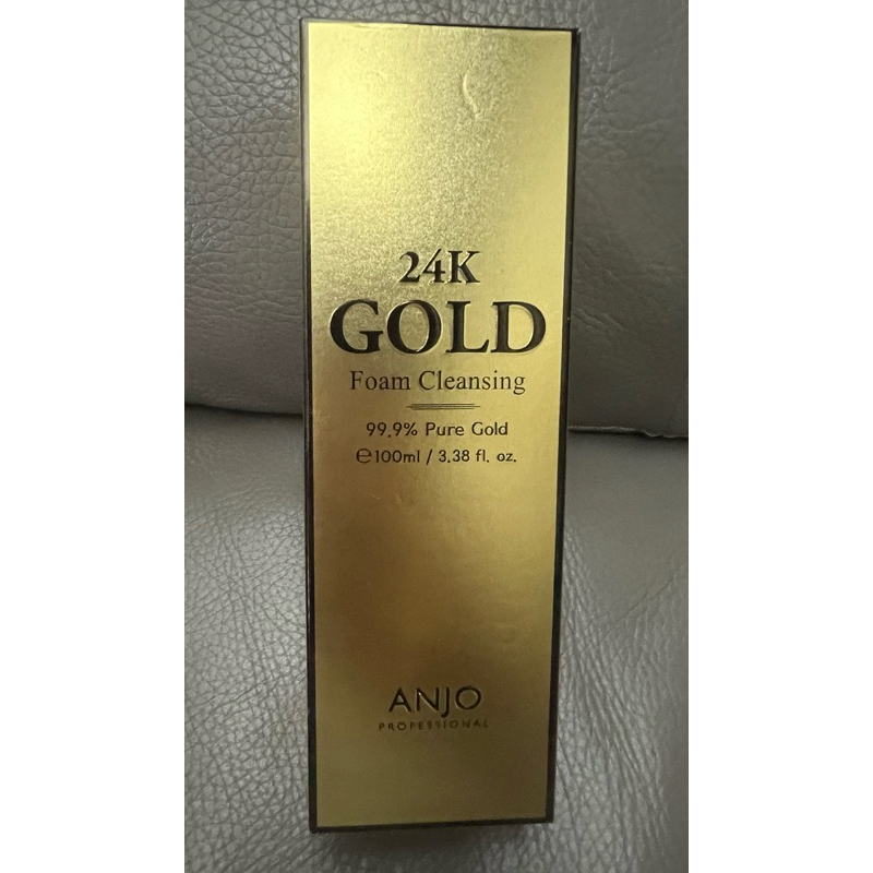 即期出清-韓國 ANJO 24K GOLD黃金淨嫩泡泡洗面乳100ml | 蝦皮購物