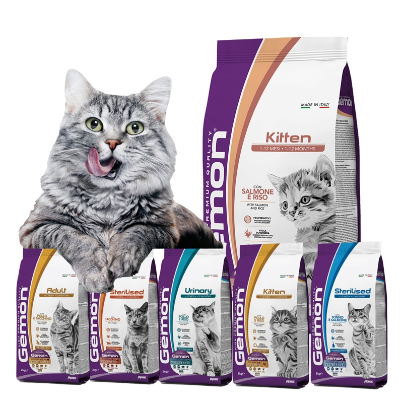 【義大利啓蒙Gemon】貓糧系列 貓飼料 貓乾糧 貓糧 貓咪飼料 幼貓飼料 啟蒙飼料 泌尿道保健 全齡貓 幼母貓 | 蝦皮購物