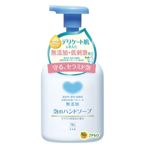 【JPGO】日本製 牛乳石鹼cow 無添加系列 泡沫洗手乳 360ml | 蝦皮購物