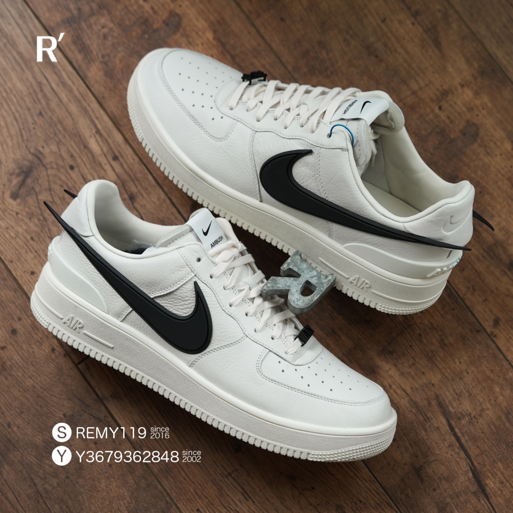 R‘代購 AMBUSH Nike Air Force 1 Low SP Phantom 白黑 DV3464-002 | 蝦皮購物