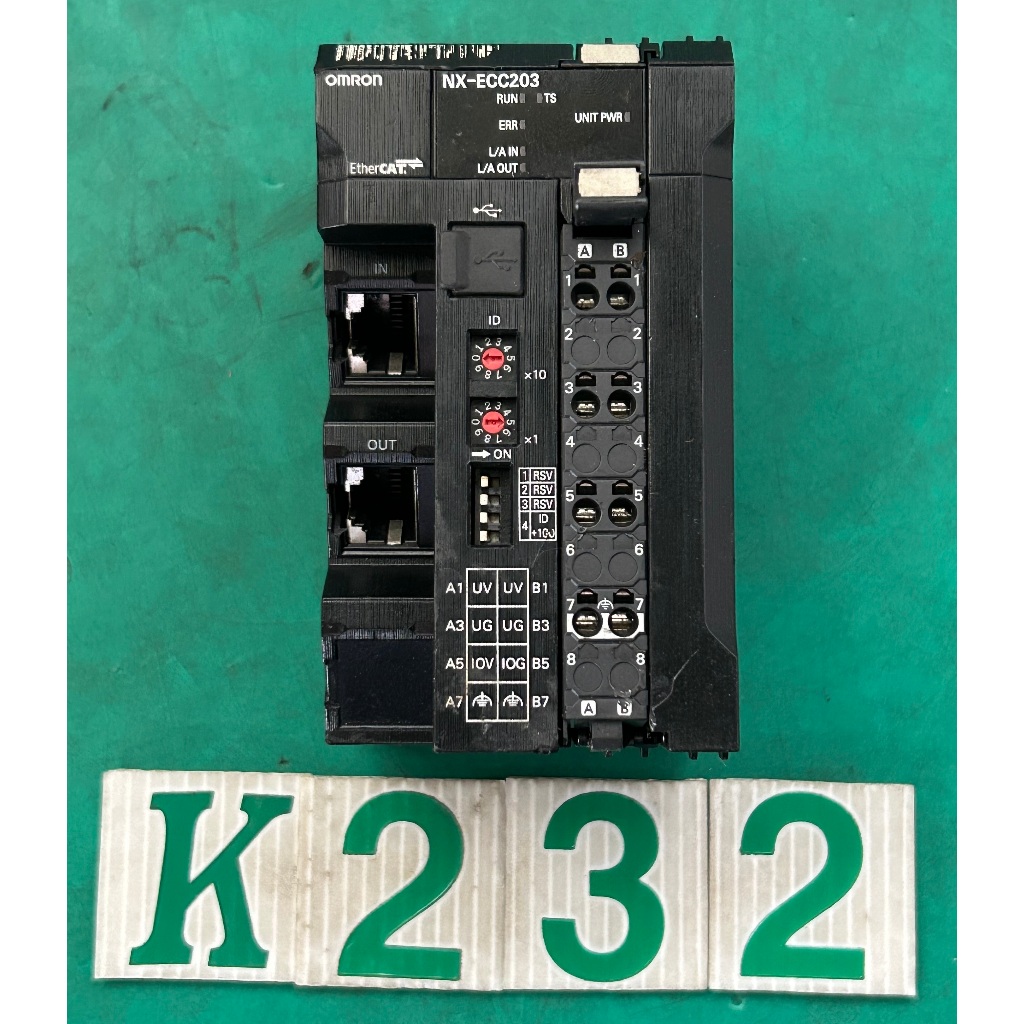 【有中-日本外匯品】歐姆龍OMRON NX-ECC203 通信耦合器 (拆機品/現狀賣){K232} | 蝦皮購物