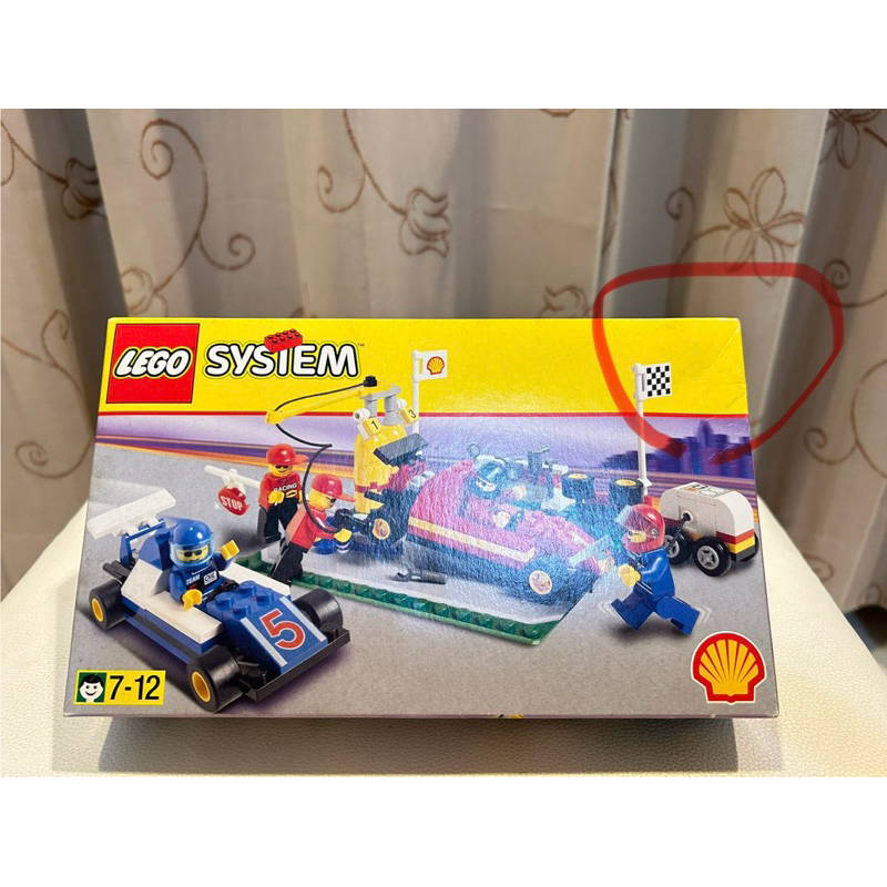 LEGO 樂高 2554 殼牌聯名 Shell 1998年，一級方程式賽車 維修站 經典城市系列，全新未拆～ | 蝦皮購物