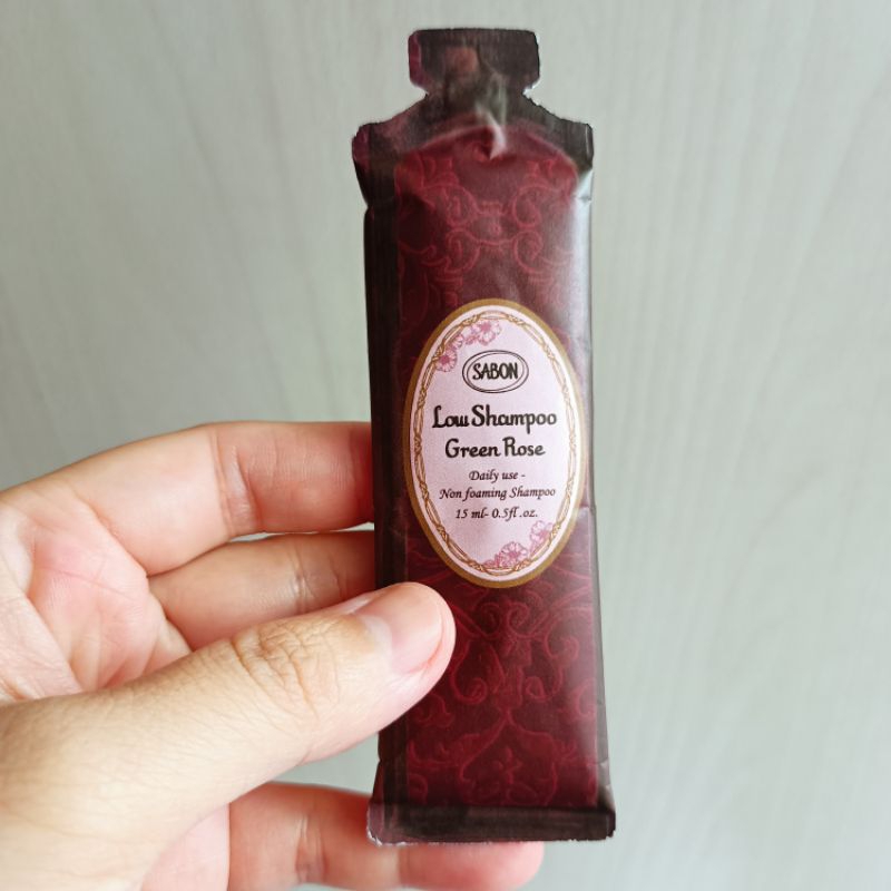 【全新買就送小禮】SABON 綠玫瑰溫和淨化洗髮乳15ml 隨身包 試用組 旅行組 便宜賣 | 蝦皮購物